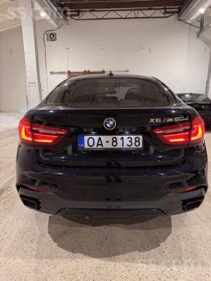 Blue BMW X6 2015 in Riga, with an engine capacity of 3.00 L and mileage of 158 thousand km for 26600 €, photo 6 on AUTOMOTO.COM.LV