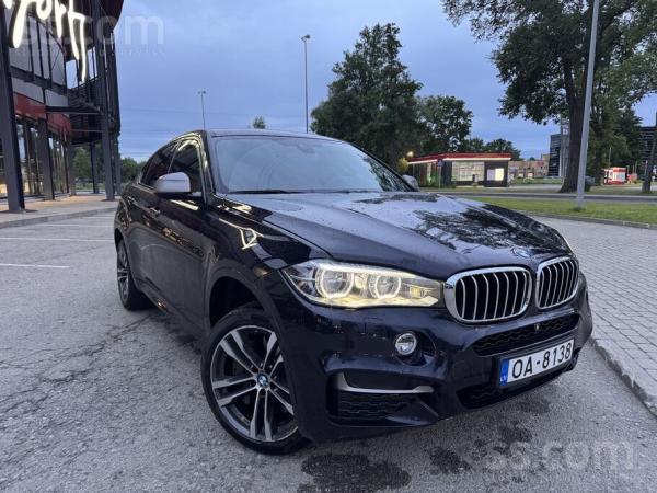Blue BMW X6 2015 in Riga, with an engine capacity of 3.00 L and mileage of 162 thousand km for 27000 €, photo 2 on AUTOMOTO.COM.LV