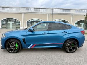 Zils BMW X6 2015 Rīga, ar dzinēja tilpumu 4.40 L un nobraukumu 0 tūkst. km par 33999 €, foto 4 vietnē AUTOMOTO.COM.LV