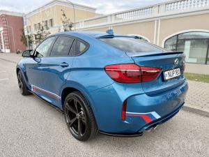 Zils BMW X6 2015 Rīga, ar dzinēja tilpumu 4.40 L un nobraukumu 0 tūkst. km par 33999 €, foto 7 vietnē AUTOMOTO.COM.LV