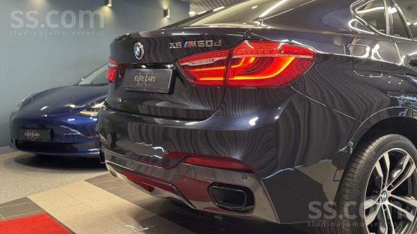 Blue BMW X6 2016 in Riga, with an engine capacity of 3.00 L and mileage of 115 thousand km for 32990 €, photo 11 on AUTOMOTO.COM.LV