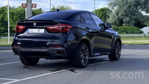 Zils BMW X6 2016 Ogre, ar dzinēja tilpumu 3.00 L un nobraukumu 291 tūkst. km par 17500 €, foto 3 vietnē AUTOMOTO.COM.LV