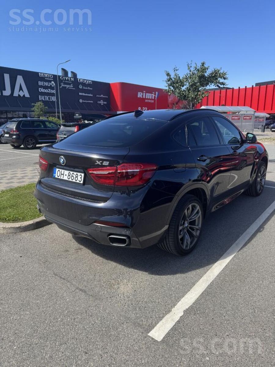 Zils BMW X6 2016 Rīga, ar dzinēja tilpumu 3.00 L un nobraukumu 309 tūkst. km par 23000 €, foto 3 vietnē AUTOMOTO.COM.LV