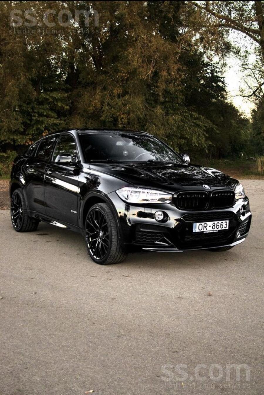 Blue BMW X6 2016 in Liepaja, with an engine capacity of 3.00 L and mileage of 268 thousand km for 21700 €, photo 1 on AUTOMOTO.COM.LV