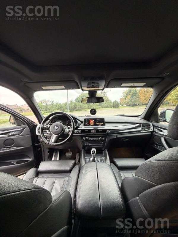 Blue BMW X6 2016 in Liepaja, with an engine capacity of 3.00 L and mileage of 268 thousand km for 21700 €, photo 9 on AUTOMOTO.COM.LV