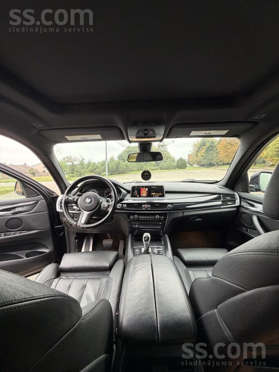 Blue BMW X6 2016 in Liepaja, with an engine capacity of 3.00 L and mileage of 268 thousand km for 21700 €, photo 9 on AUTOMOTO.COM.LV