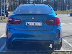 Blue BMW X6 2017 in Riga, with an engine capacity of 4.40 L and mileage of 124 thousand km for 37500 €, photo 4 on AUTOMOTO.COM.LV