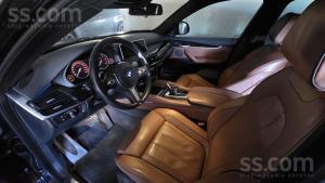Blue BMW X6 2017 in Riga, with an engine capacity of 3.00 L and mileage of 213 thousand km for 26400 €, photo 4 on AUTOMOTO.COM.LV