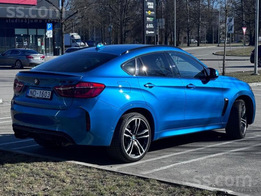 Zils BMW X6 2017 Rīga, ar dzinēja tilpumu 4.40 L un nobraukumu 124 tūkst. km par 35700 €, foto 4 vietnē AUTOMOTO.COM.LV