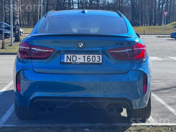 Синий БМВ Х6 2017 в Рига, объемом двигателя 4.40 л и пробегом 124 тыс. км за 35700 €, фото 4 на AUTOMOTO.COM.LV