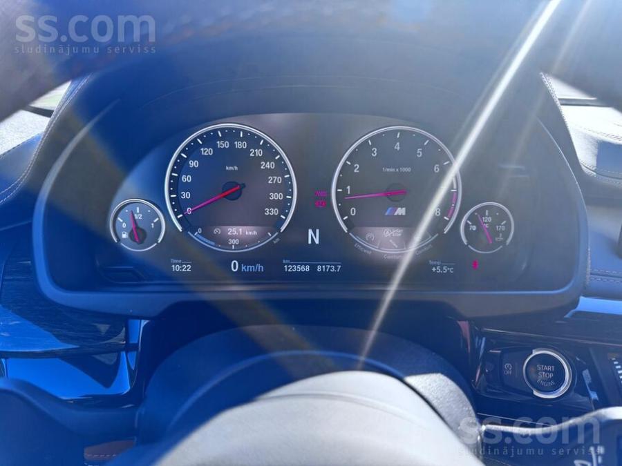 Zils BMW X6 2017 Rīga, ar dzinēja tilpumu 4.40 L un nobraukumu 124 tūkst. km par 35700 €, foto 10 vietnē AUTOMOTO.COM.LV