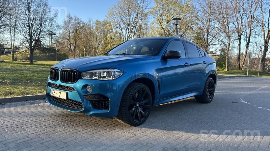 Zils BMW X6 2017 Rīga, ar dzinēja tilpumu 3.00 L un nobraukumu 203 tūkst. km par 28800 €, foto 1 vietnē AUTOMOTO.COM.LV