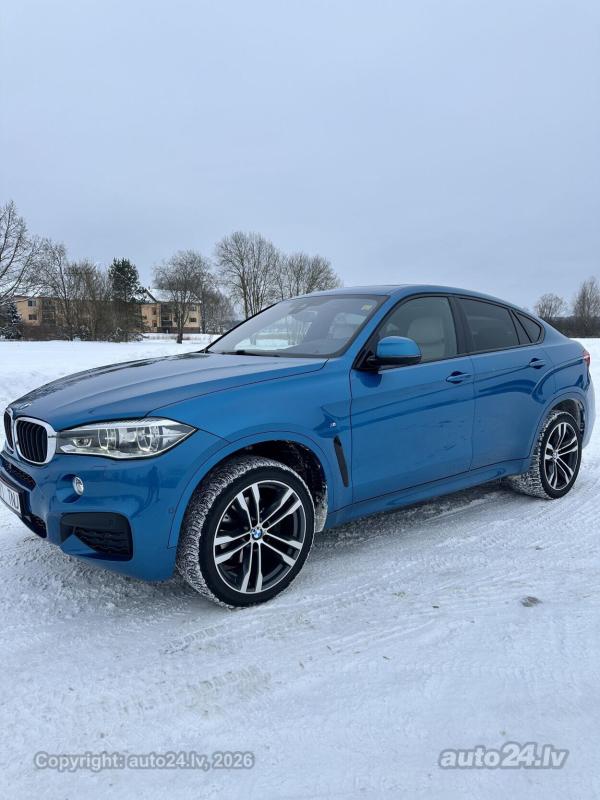 Blue BMW X6 2018 in Tallinn, with an engine capacity of 3.00 L and mileage of 159 thousand km for 34900 €, photo 3 on AUTOMOTO.COM.LV