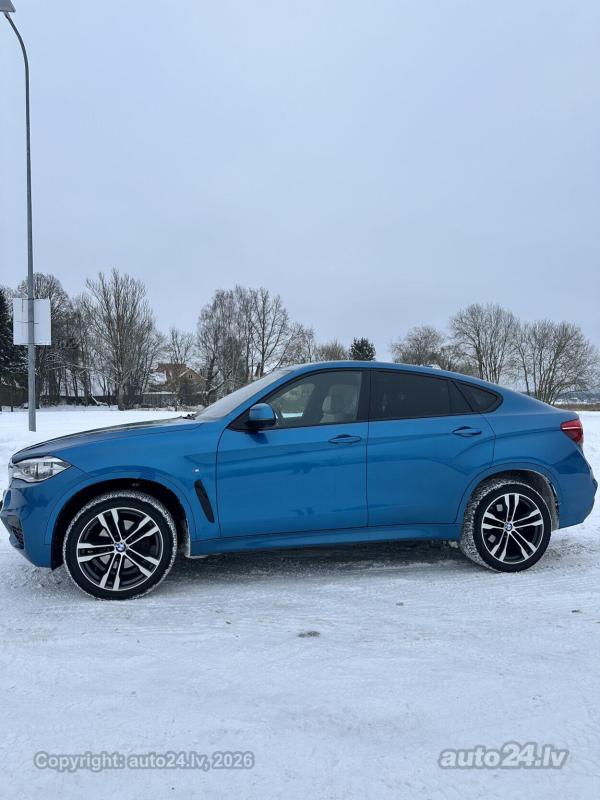 Blue BMW X6 2018 in Tallinn, with an engine capacity of 3.00 L and mileage of 159 thousand km for 34900 €, photo 4 on AUTOMOTO.COM.LV