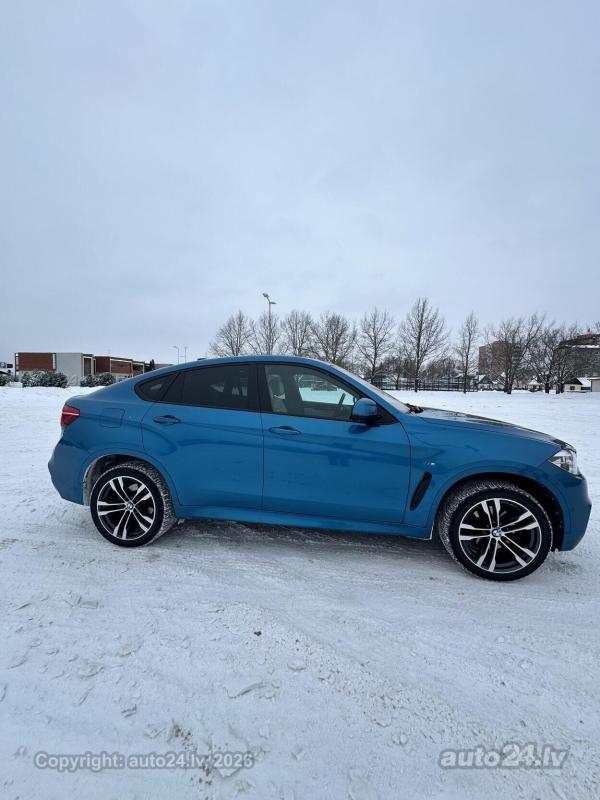 Blue BMW X6 2018 in Tallinn, with an engine capacity of 3.00 L and mileage of 159 thousand km for 34900 €, photo 5 on AUTOMOTO.COM.LV