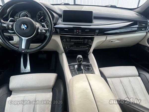 Blue BMW X6 2018 in Tallinn, with an engine capacity of 3.00 L and mileage of 159 thousand km for 34900 €, photo 9 on AUTOMOTO.COM.LV