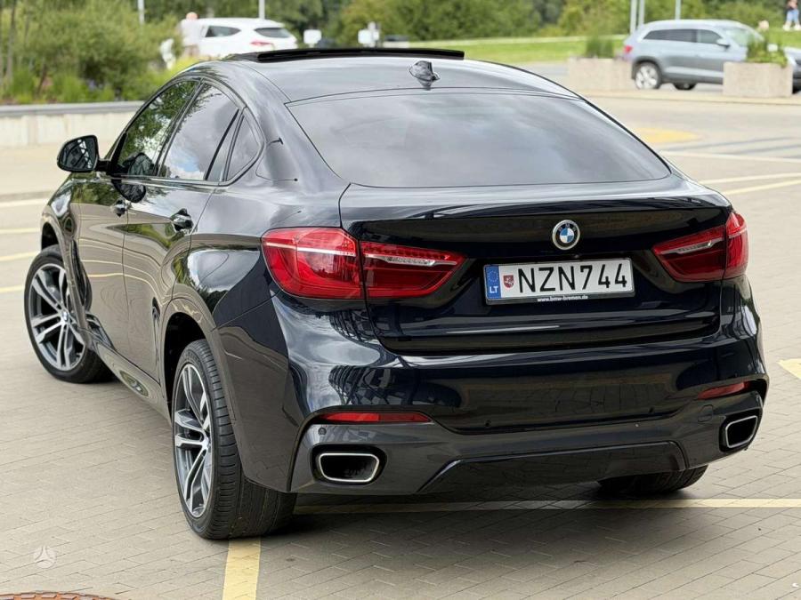 Zils BMW X6 2018 Jonava, ar dzinēja tilpumu 2.99 L un nobraukumu 235 tūkst. km par 23990 €, foto 7 vietnē AUTOMOTO.COM.LV