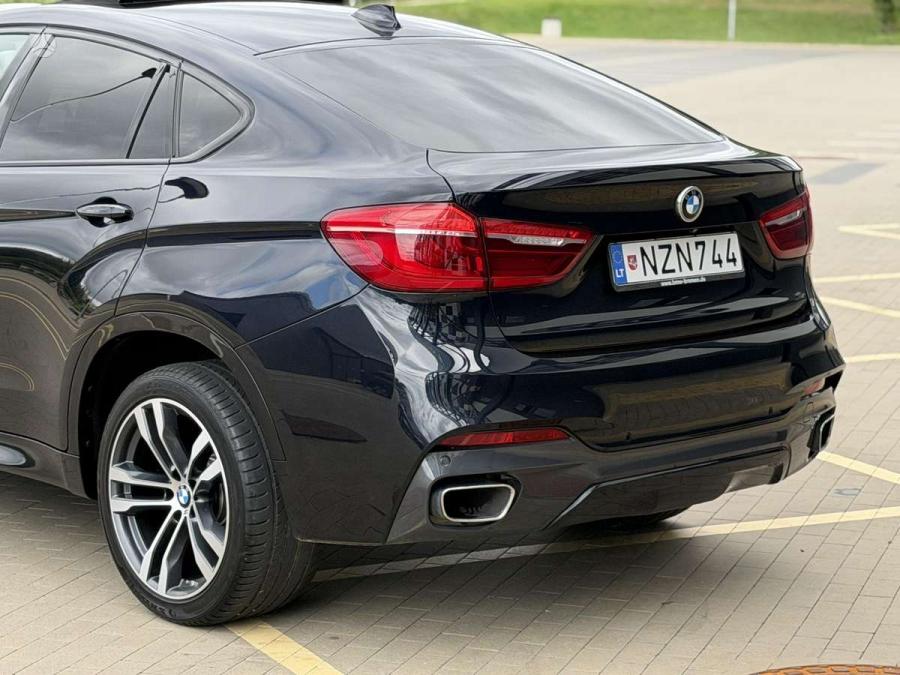 Zils BMW X6 2018 Jonava, ar dzinēja tilpumu 2.99 L un nobraukumu 235 tūkst. km par 23990 €, foto 8 vietnē AUTOMOTO.COM.LV