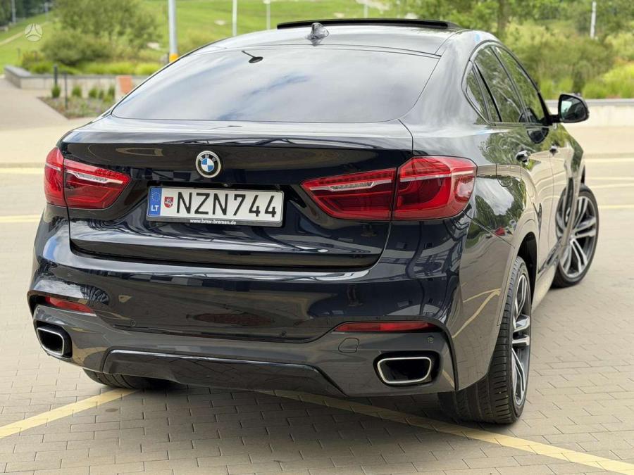 Zils BMW X6 2018 Jonava, ar dzinēja tilpumu 2.99 L un nobraukumu 235 tūkst. km par 23990 €, foto 11 vietnē AUTOMOTO.COM.LV