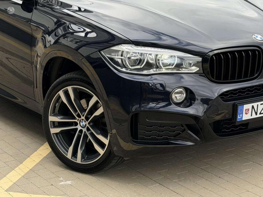 Zils BMW X6 2018 Jonava, ar dzinēja tilpumu 2.99 L un nobraukumu 235 tūkst. km par 23990 €, foto 16 vietnē AUTOMOTO.COM.LV