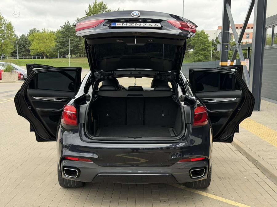 Zils BMW X6 2018 Jonava, ar dzinēja tilpumu 2.99 L un nobraukumu 235 tūkst. km par 23990 €, foto 35 vietnē AUTOMOTO.COM.LV