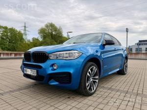 Zils BMW X6 2018 Rīga, ar dzinēja tilpumu 3.00 L un nobraukumu 120 tūkst. km par 39000 €, foto  vietnē AUTOMOTO.COM.LV