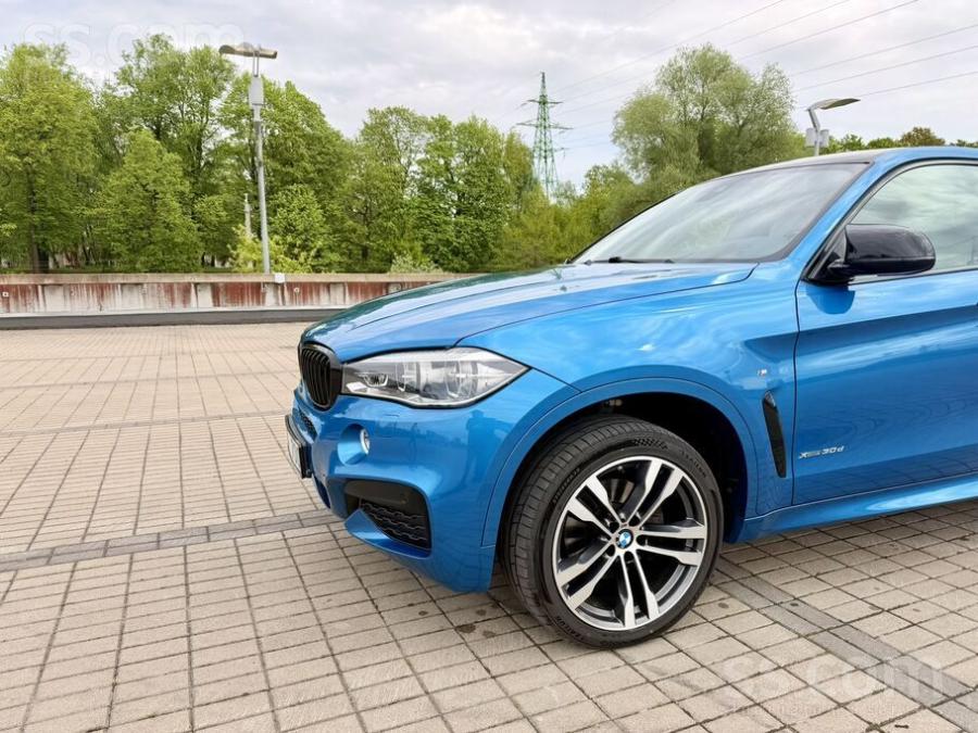 Zils BMW X6 2018 Rīga, ar dzinēja tilpumu 3.00 L un nobraukumu 120 tūkst. km par 39000 €, foto 3 vietnē AUTOMOTO.COM.LV