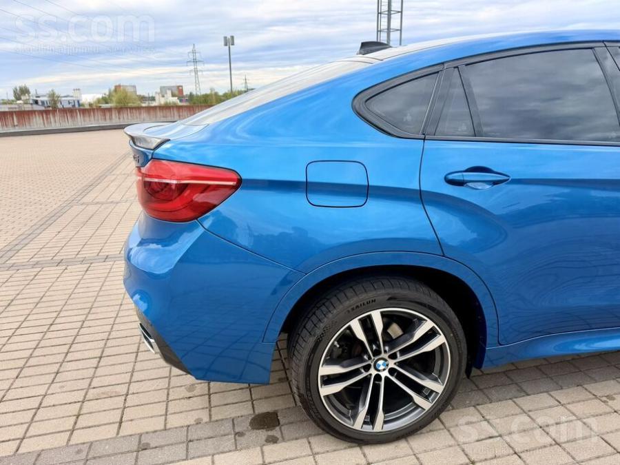 Zils BMW X6 2018 Rīga, ar dzinēja tilpumu 3.00 L un nobraukumu 120 tūkst. km par 39000 €, foto 10 vietnē AUTOMOTO.COM.LV