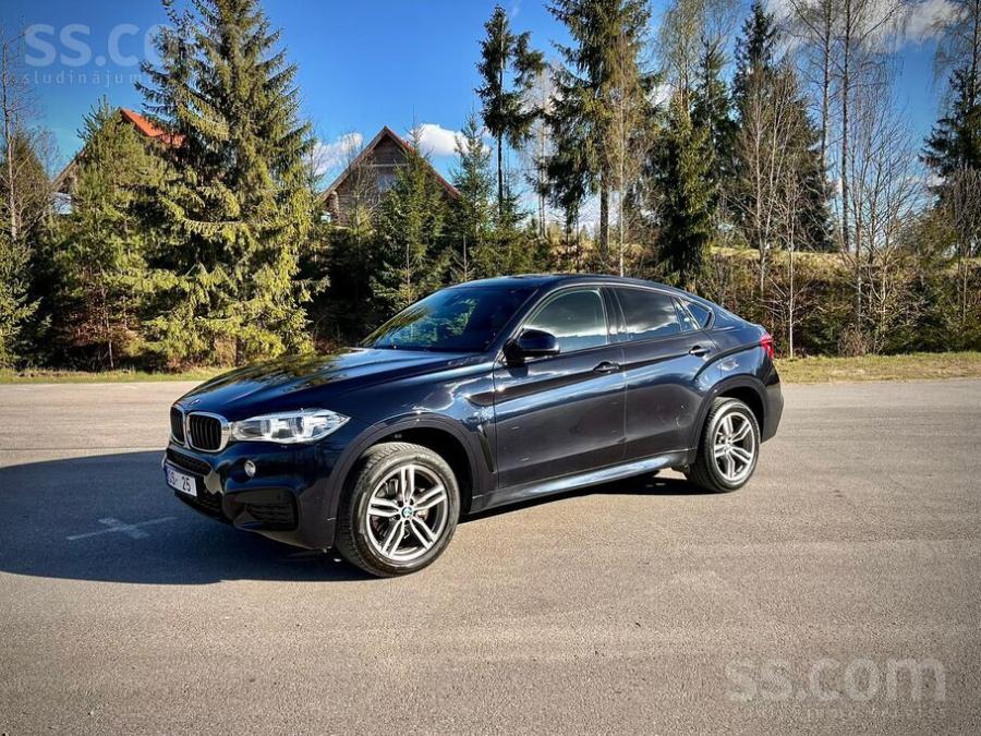 Zils BMW X6 2018 Madona, ar dzinēja tilpumu 3.00 L un nobraukumu 209 tūkst. km par 24900 €, foto 1 vietnē AUTOMOTO.COM.LV