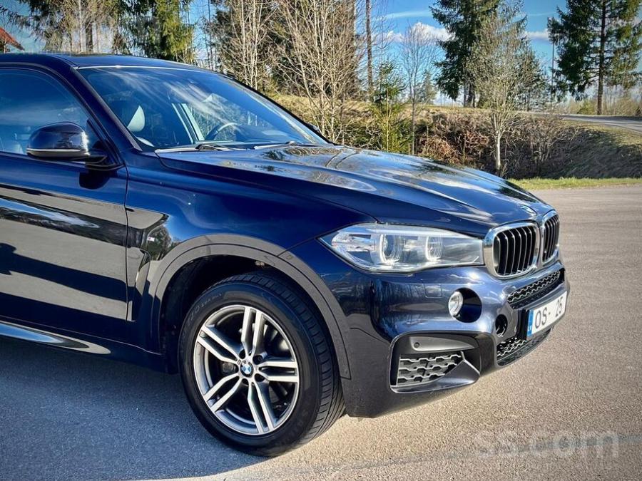 Zils BMW X6 2018 Madona, ar dzinēja tilpumu 3.00 L un nobraukumu 209 tūkst. km par 24900 €, foto 4 vietnē AUTOMOTO.COM.LV