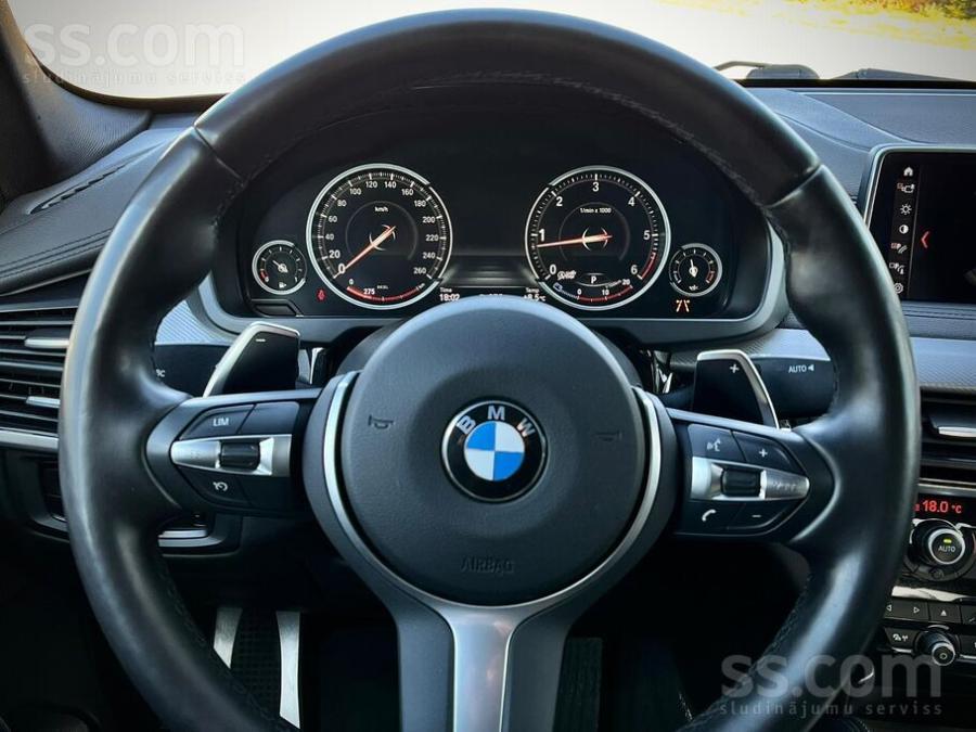 Zils BMW X6 2018 Madona, ar dzinēja tilpumu 3.00 L un nobraukumu 209 tūkst. km par 24900 €, foto 7 vietnē AUTOMOTO.COM.LV