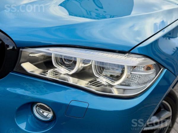 Blue BMW X6 2018 in Jelgava, with an engine capacity of 3.00 L and mileage of 102 thousand km for 36000 €, photo 10 on AUTOMOTO.COM.LV