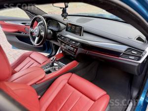 Blue BMW X6 2018 in Jelgava, with an engine capacity of 3.00 L and mileage of 102 thousand km for 33000 €, photo 20 on AUTOMOTO.COM.LV