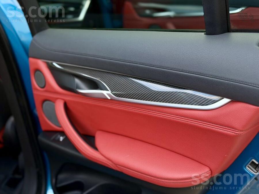 Blue BMW X6 2018 in Jelgava, with an engine capacity of 3.00 L and mileage of 102 thousand km for 33000 €, photo 22 on AUTOMOTO.COM.LV