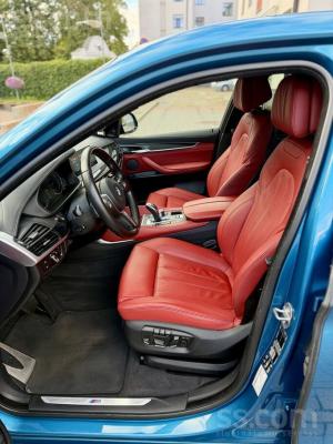 Blue BMW X6 2018 in Jelgava, with an engine capacity of 3.00 L and mileage of 102 thousand km for 33000 €, photo 24 on AUTOMOTO.COM.LV