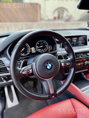 Blue BMW X6 2018 in Jelgava, with an engine capacity of 3.00 L and mileage of 102 thousand km for 33000 €, photo 26 on AUTOMOTO.COM.LV