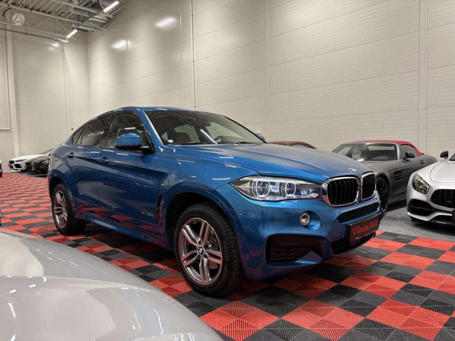 Zils BMW X6 2019 Viļņa, ar dzinēja tilpumu 2.99 L un nobraukumu 91 tūkst. km par 39990 €, foto 3 vietnē AUTOMOTO.COM.LV