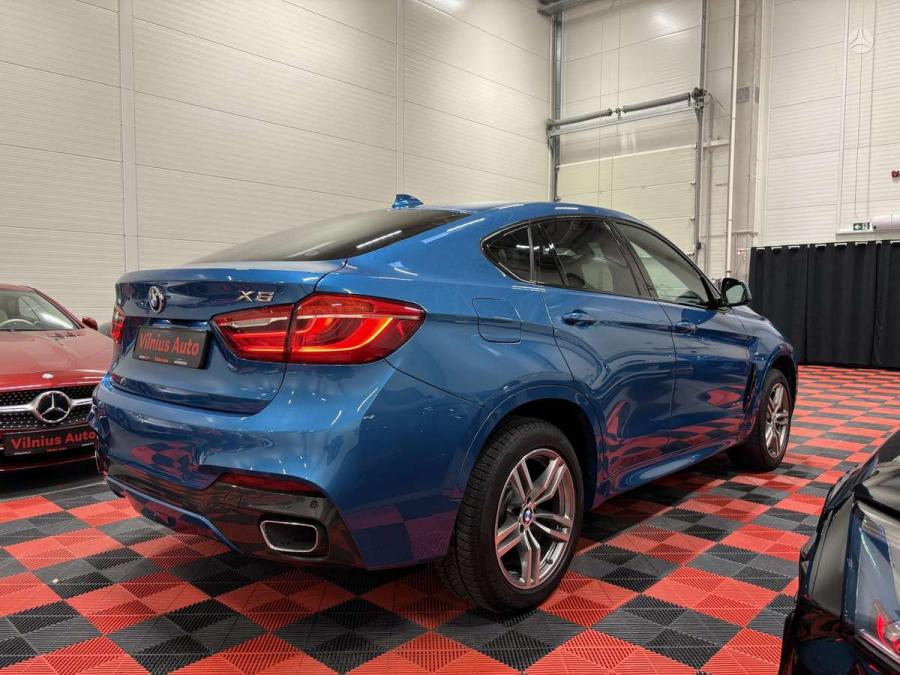 Zils BMW X6 2019 Viļņa, ar dzinēja tilpumu 2.99 L un nobraukumu 91 tūkst. km par 39990 €, foto 4 vietnē AUTOMOTO.COM.LV