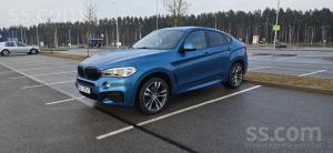 Синий БМВ Х6 2019 в Рига, объемом двигателя 3.00 л и пробегом 117 тыс. км за 35000 €, фото  на AUTOMOTO.COM.LV