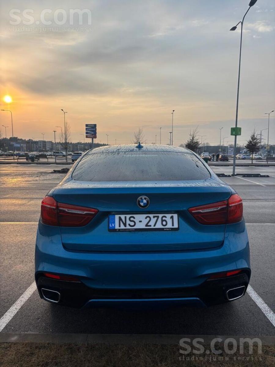 Zils BMW X6 2019 Rīga, ar dzinēja tilpumu 3.00 L un nobraukumu 117 tūkst. km par 35000 €, foto 6 vietnē AUTOMOTO.COM.LV