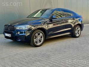 Blue BMW X6 2019 in Riga, with an engine capacity of 3.00 L and mileage of 98 thousand km for 32300 €, photo 3 on AUTOMOTO.COM.LV