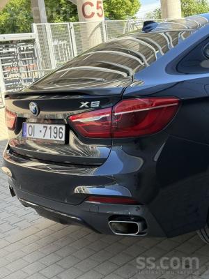 Blue BMW X6 2019 in Riga, with an engine capacity of 3.00 L and mileage of 98 thousand km for 32300 €, photo 9 on AUTOMOTO.COM.LV
