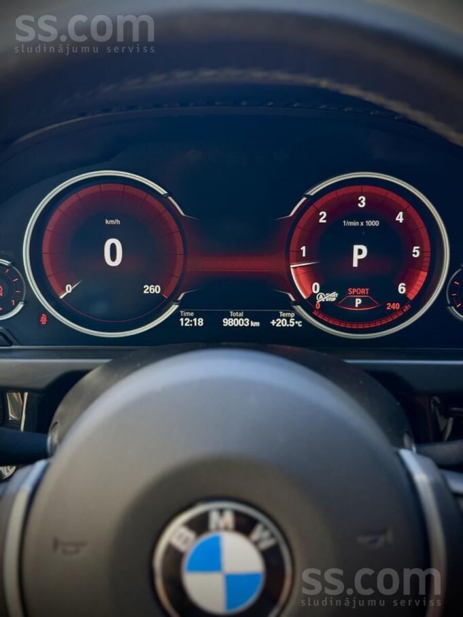 Blue BMW X6 2019 in Riga, with an engine capacity of 3.00 L and mileage of 98 thousand km for 32300 €, photo 17 on AUTOMOTO.COM.LV