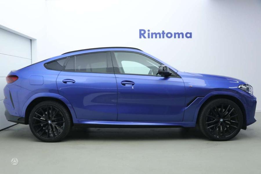 Zils BMW X6 2020 Viļņa, ar dzinēja tilpumu 4.40 L un nobraukumu 52 tūkst. km par 59990 €, foto 3 vietnē AUTOMOTO.COM.LV