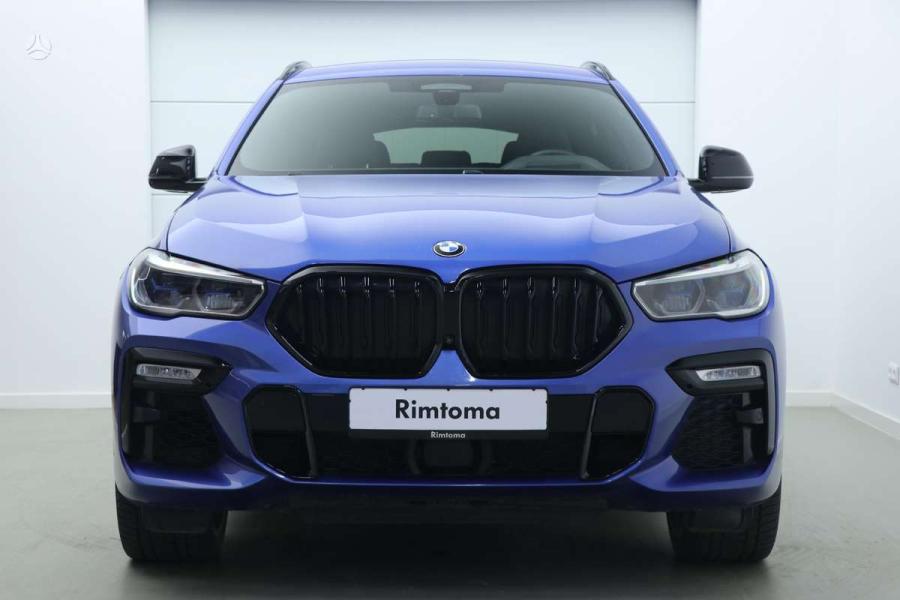 Zils BMW X6 2020 Viļņa, ar dzinēja tilpumu 4.40 L un nobraukumu 52 tūkst. km par 59990 €, foto 6 vietnē AUTOMOTO.COM.LV