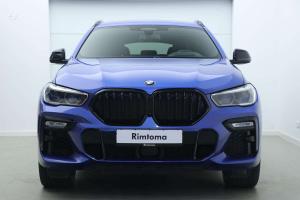 Blue BMW X6 2020 in Vilnius, with an engine capacity of 4.40 L and mileage of 52 thousand km for 59990 €, photo 6 on AUTOMOTO.COM.LV
