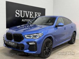 Zils BMW X6 2020 Tallina, ar dzinēja tilpumu 3.00 L un nobraukumu 145 tūkst. km par 57495 €, foto  vietnē AUTOMOTO.COM.LV