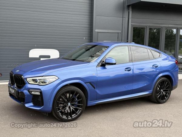 Blue BMW X6 2020 in Tallinn, with an engine capacity of 3.00 L and mileage of 145 thousand km for 57495 €, photo 2 on AUTOMOTO.COM.LV