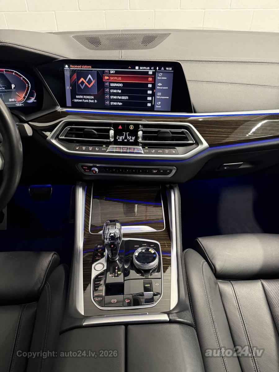 Zils BMW X6 2020 Tallina, ar dzinēja tilpumu 3.00 L un nobraukumu 146 tūkst. km par 57495 €, foto 25 vietnē AUTOMOTO.COM.LV