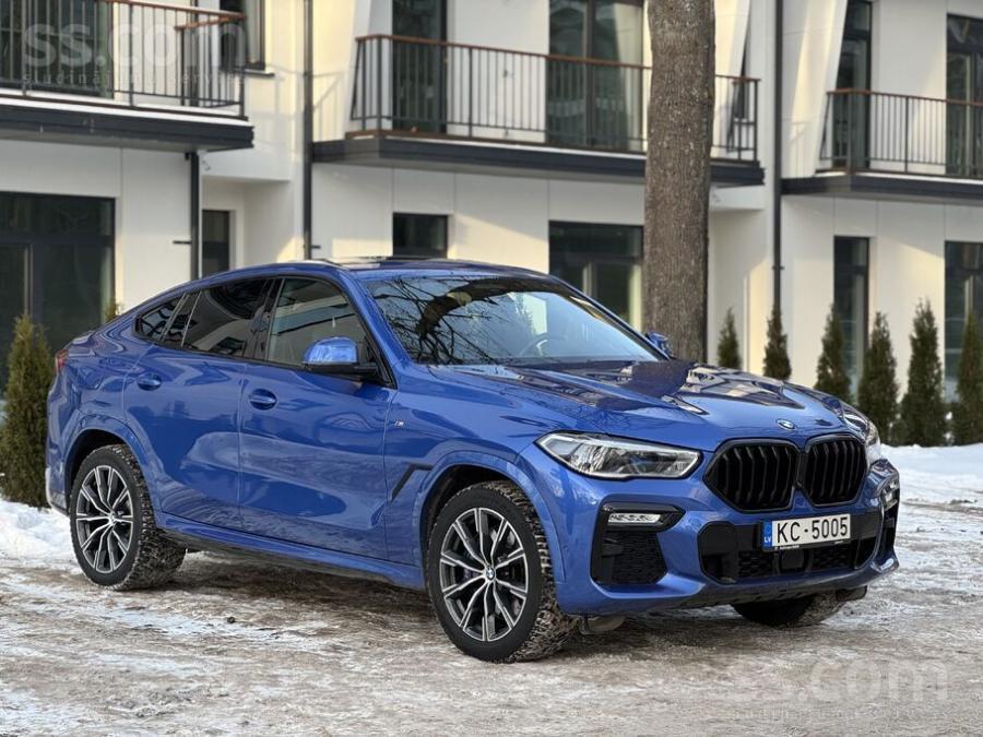 Zils BMW X6 2020 Rīga, ar dzinēja tilpumu 3.00 L un nobraukumu 73 tūkst. km par 58900 €, foto 9 vietnē AUTOMOTO.COM.LV